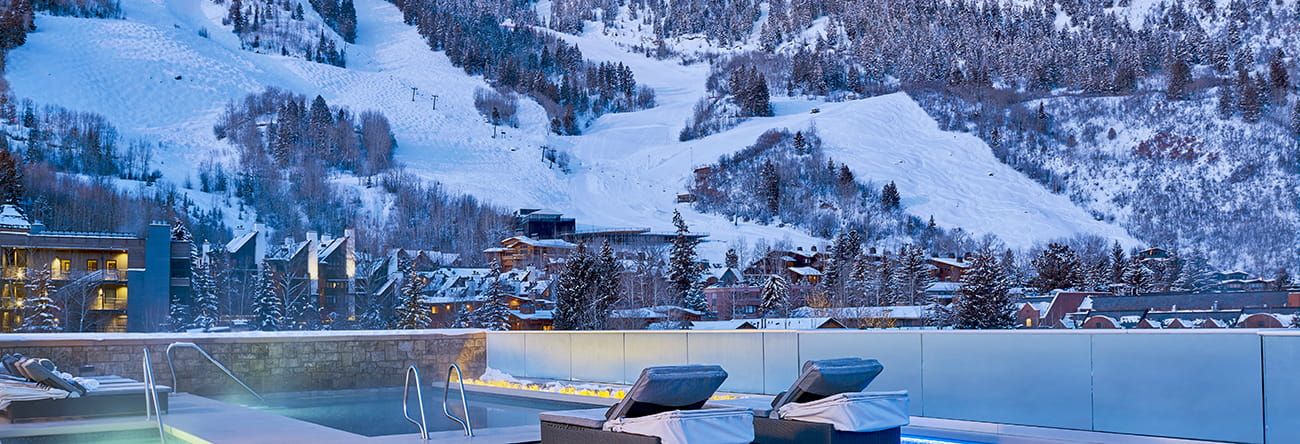 Rooftop Pool | Residences at The Little Nell