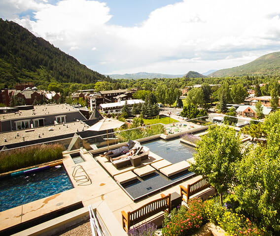 Rooftop Pool | Residences at The Little Nell